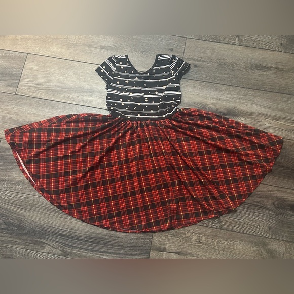 Dot Dot Smile | Dresses | Dds Buffalo Plaid Holiday Dress Sz 7 | Poshmark